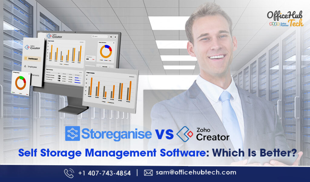 Storeganise vs Zoho Creator-Based Self-Storage Management Software ...