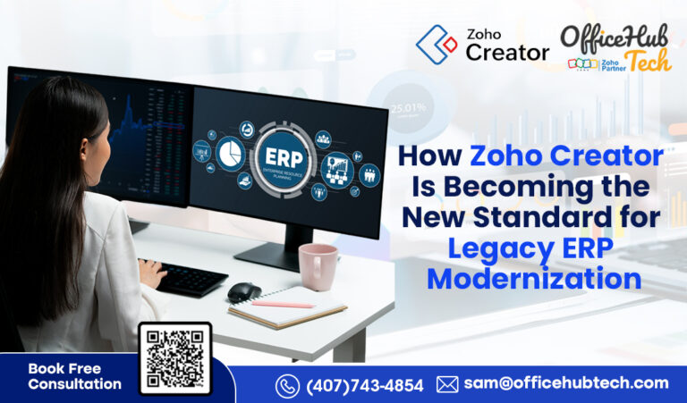 How Zoho Creator Is Becoming the New Standard for Legacy ERP Modernization